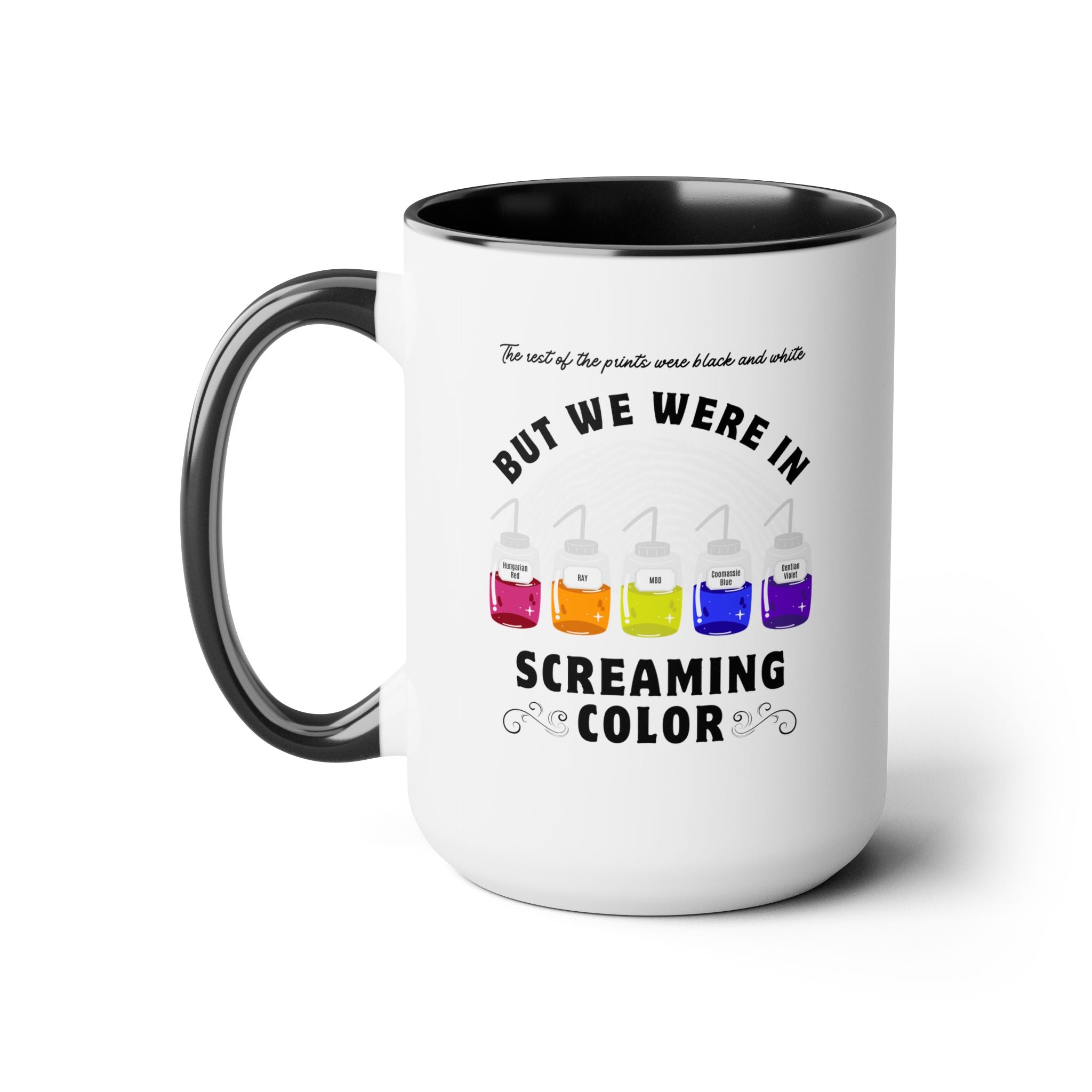 "Screaming Color" Forensic Latent Processing Reagents Two-Tone Coffee ...