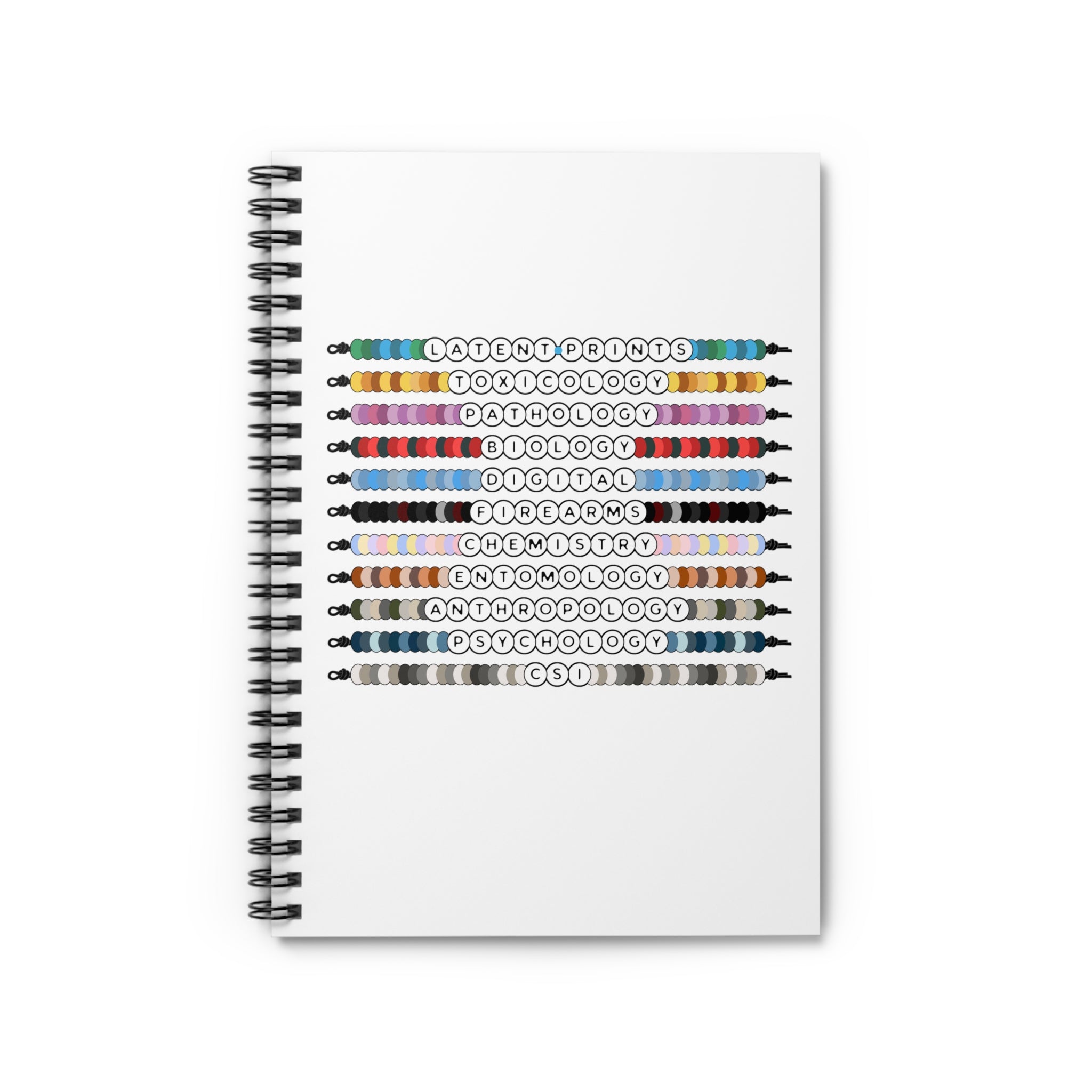 "Forensic Besties" Spiral Notebook - Ruled Line – Gap Science