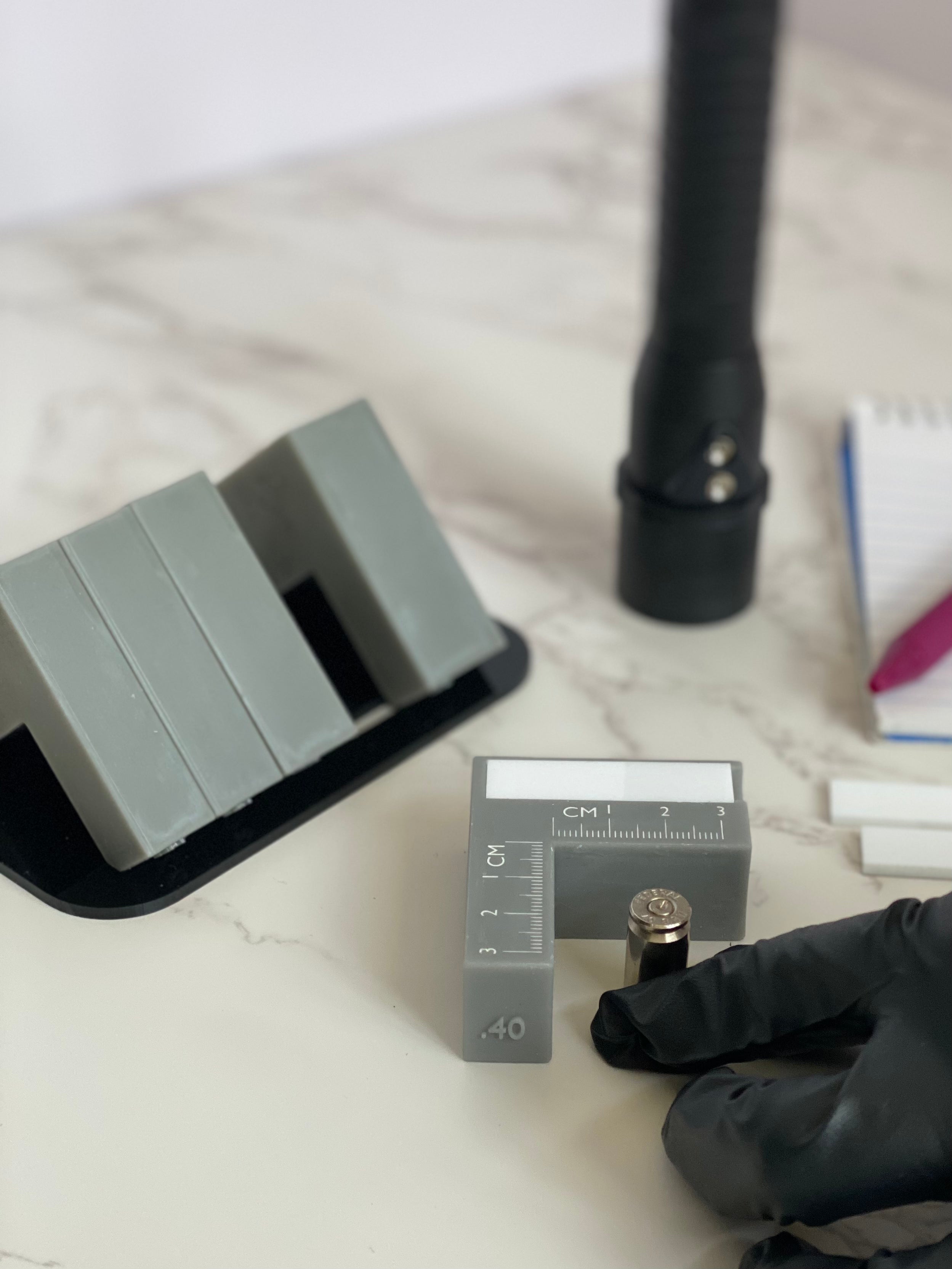 Fired Cartridge Case Evidence Scales - Set of 5 – Gap Science