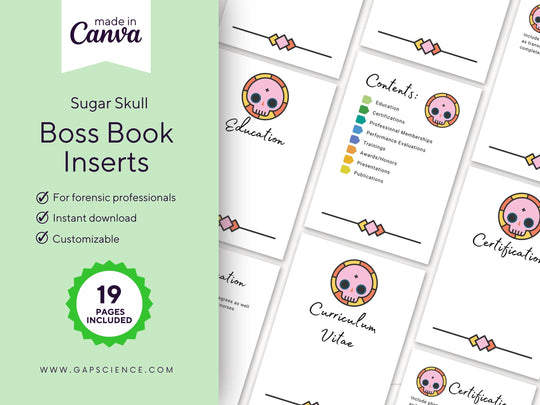 Boss Book Inserts – Gap Science